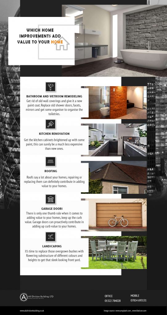 Which Home Improvements Add Value to Your Home [Infographic]
